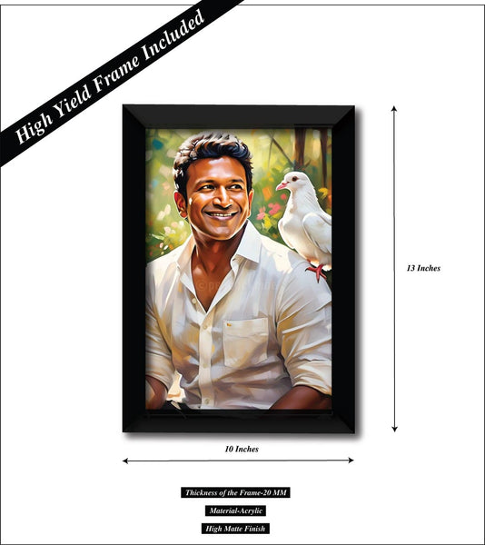 Puneeth Rajkumar I Power Star I Appu I Kannada Cinema I Wall Poster ...