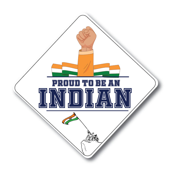 Proud to be Indian I Jai Hind I India I Bike Sticker – Peacockride