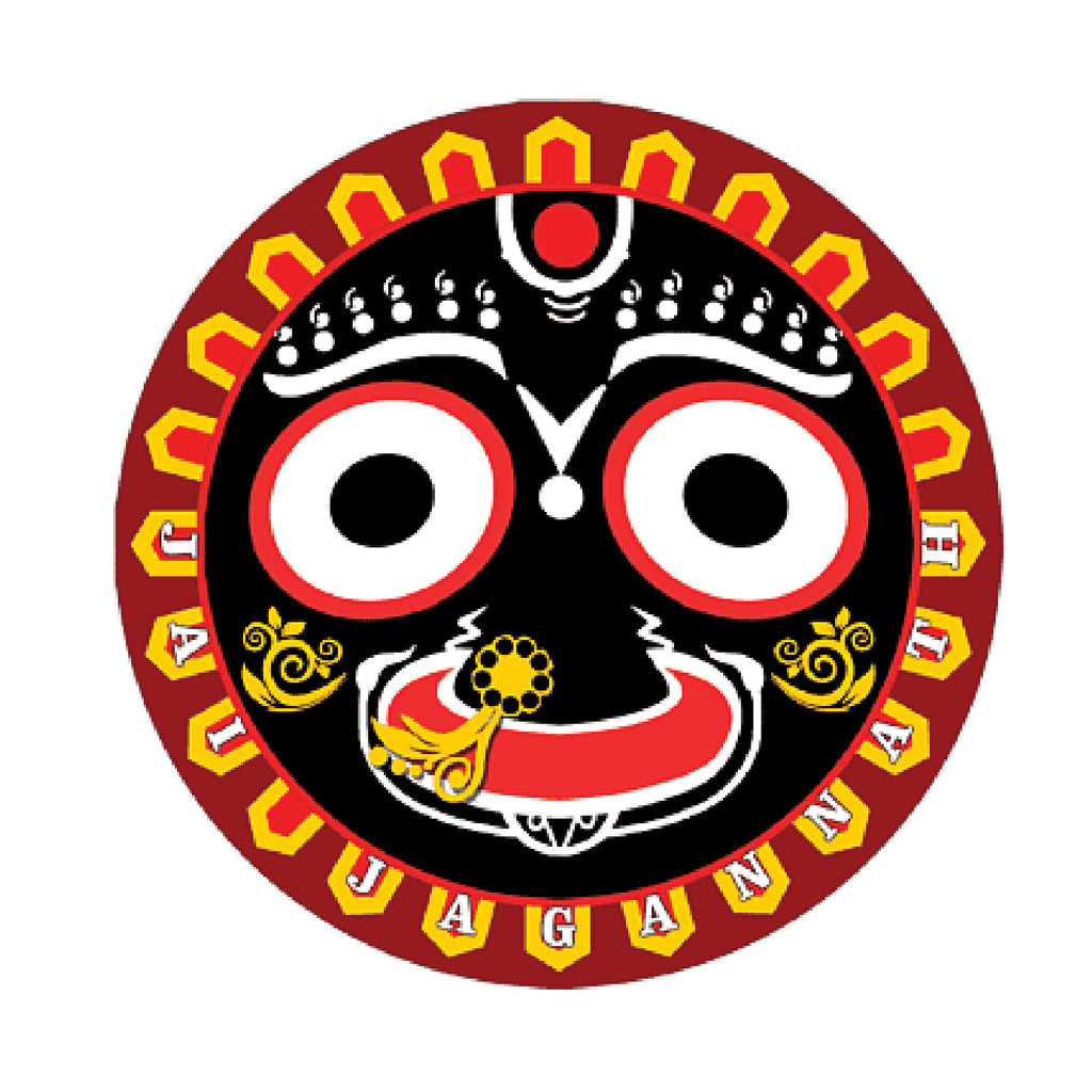 Jai Jagannath I Puri Jagannatha Temple I Car Window Sticker – Peacockride
