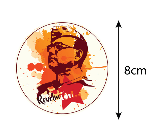 Netaji Subash Chandra Bose I Netaji I The Forgotten Hero I Bike Sticke ...