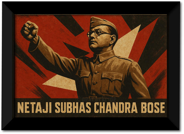 Netaji Subhas Chandra Bose I Leader of INA I Freedom Fighter I Wall Po ...