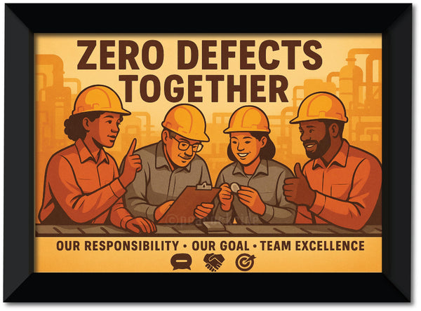 Zero Defects together I Team Work I Labor I Workplace I Industrial I F ...