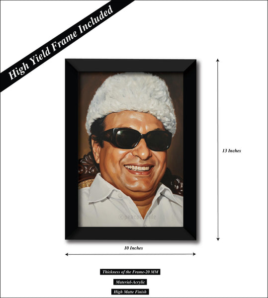 Puratchi Thalaivar MG Ramachandran I MGR I AIADMK I ADMK I Wall Poster ...