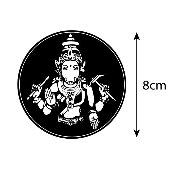 Sri Varahi Amman I Varahi Amman I Bike Sticker – Peacockride