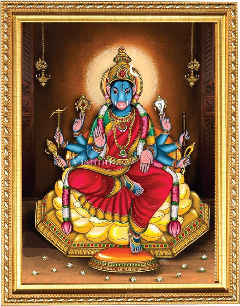 Sri Varahi Amman I Varahi Amman I Wall Frame – Peacockride