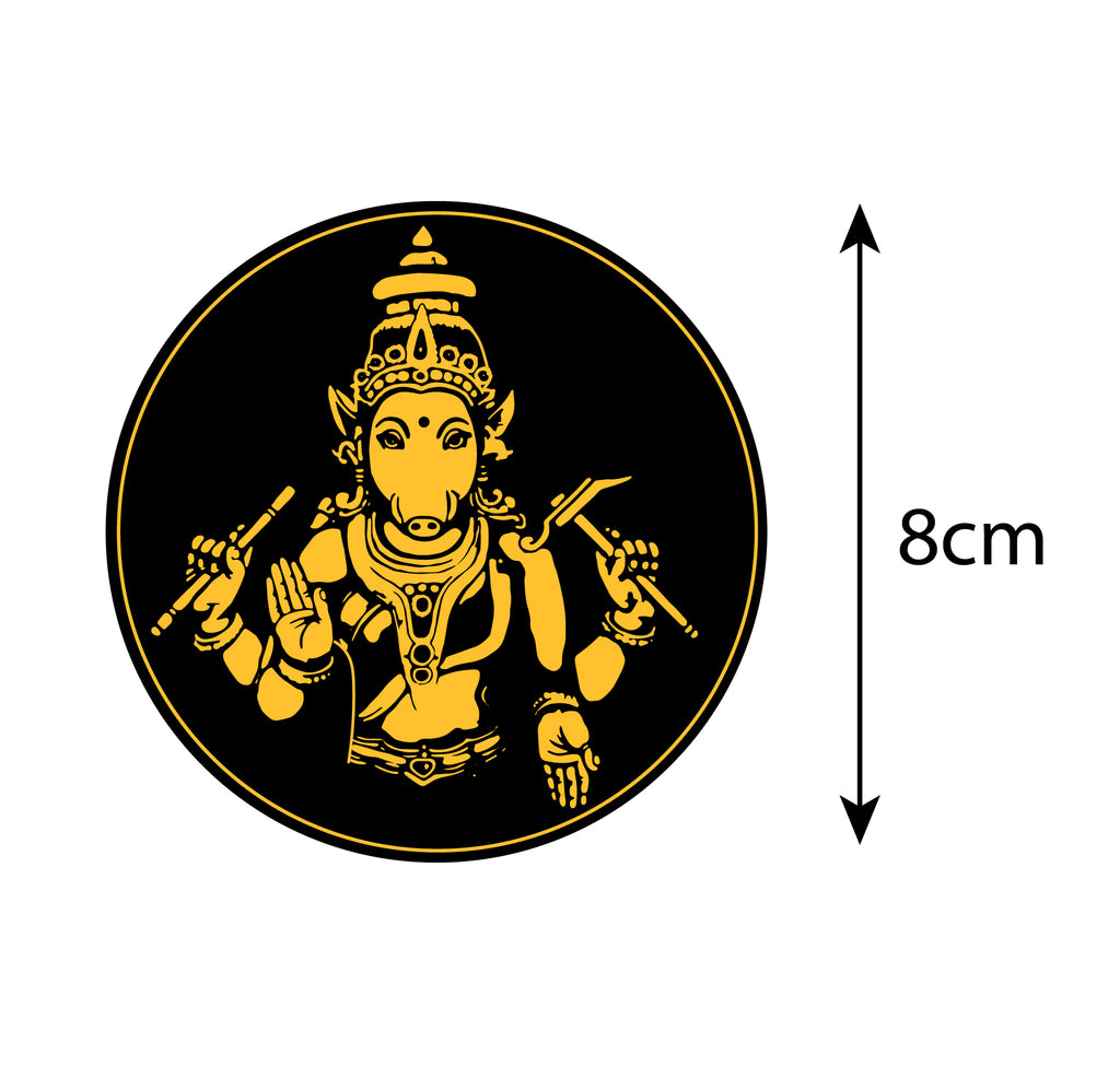 Sri Varahi Amman I Varahi Amman I Bike Sticker – Peacockride