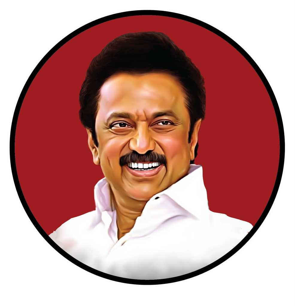 Muthuvel Karunanidhi Stalin I MK Stalin I DMK I Bike Sticker – Peacockride