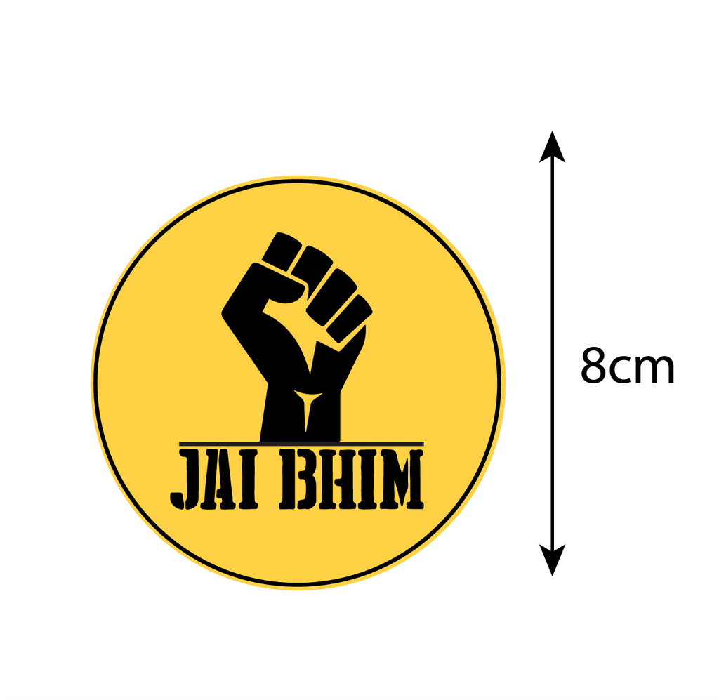 B R Ambedkar I Jai Bhim I Bike Decal – Peacockride