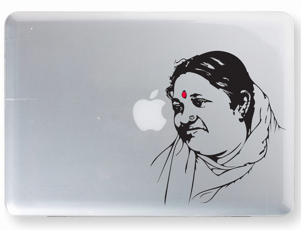 Amma Amritanandamayi Laptop/Mac Book Decal – Peacockride