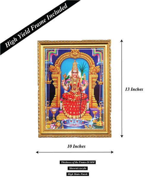 Samayapuram Mariamman I Mariamman I Wall Poster / Frames – Peacockride