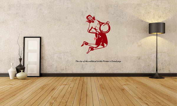 Thappattam-Paraiyattam Wall Decal – Peacockride