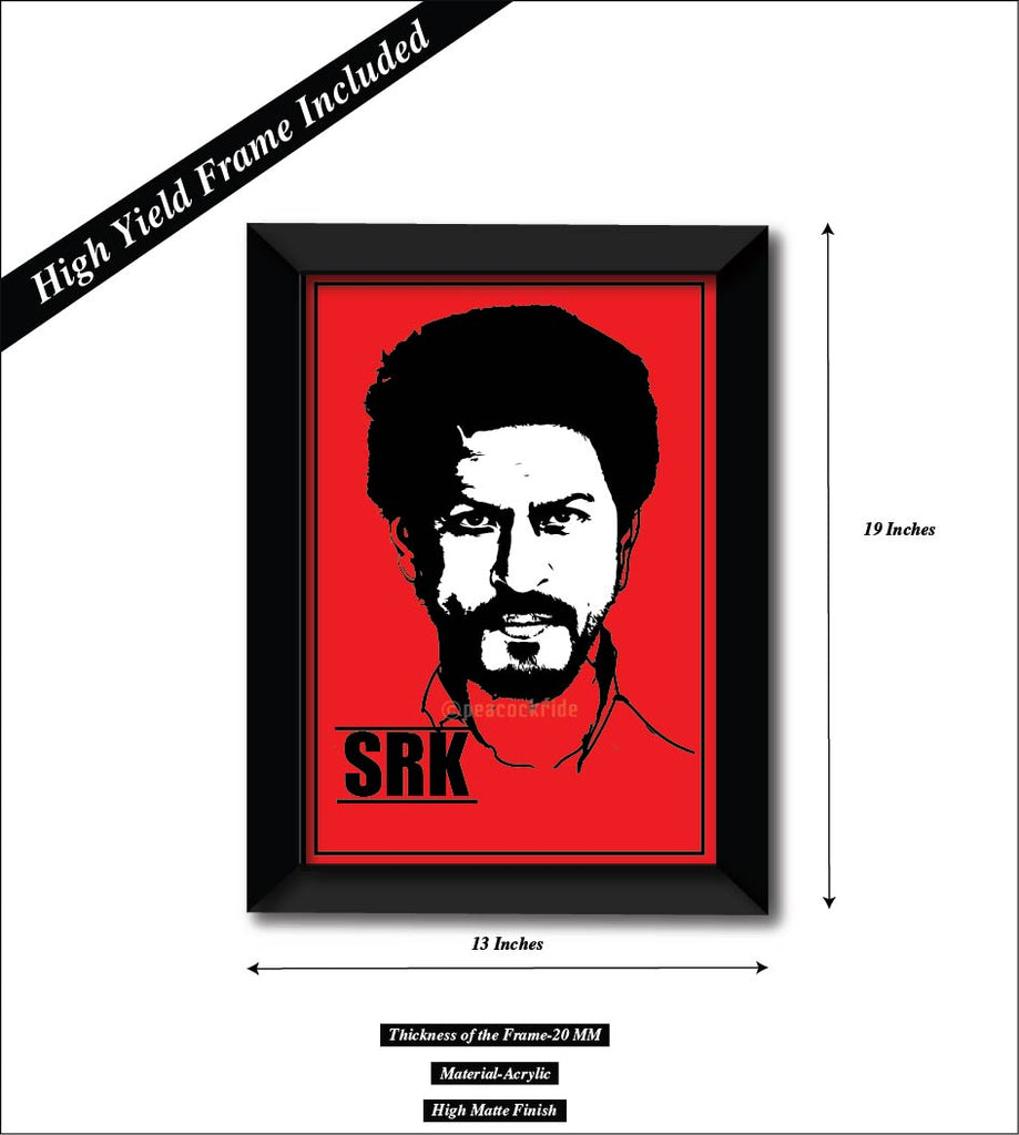 The King of Bollywood I Shah Rukh Khan I SRK I Bollywood Cinema Wall P ...