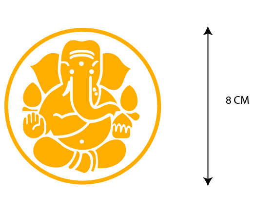 Ganesh I Ganapathi I Vinayagar Bike Decal – Peacockride