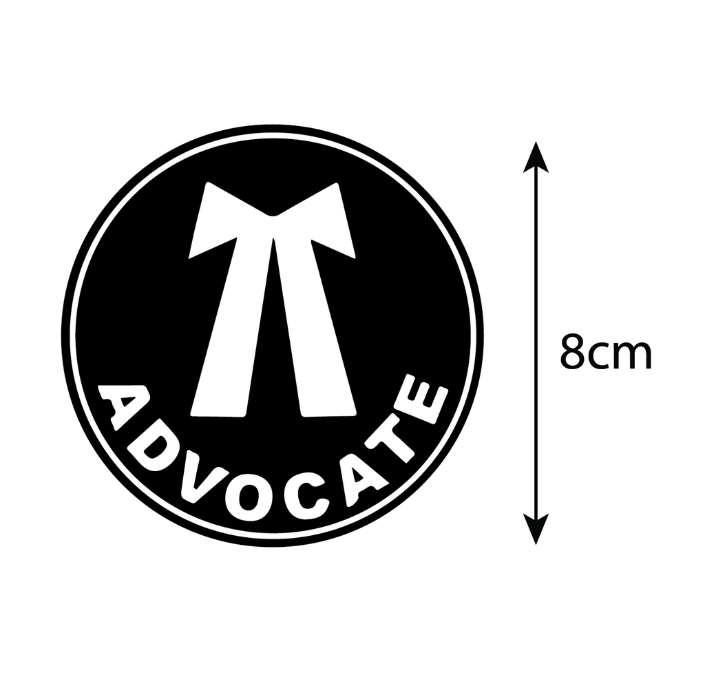 Advocate Bike Decal – Peacockride
