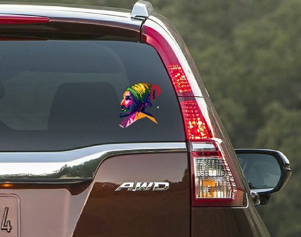 Shivaji Maharaj Car Vinyl Sticker – Peacockride