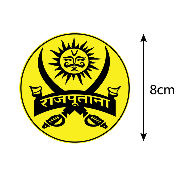 Rajput Bike Decal – Peacockride